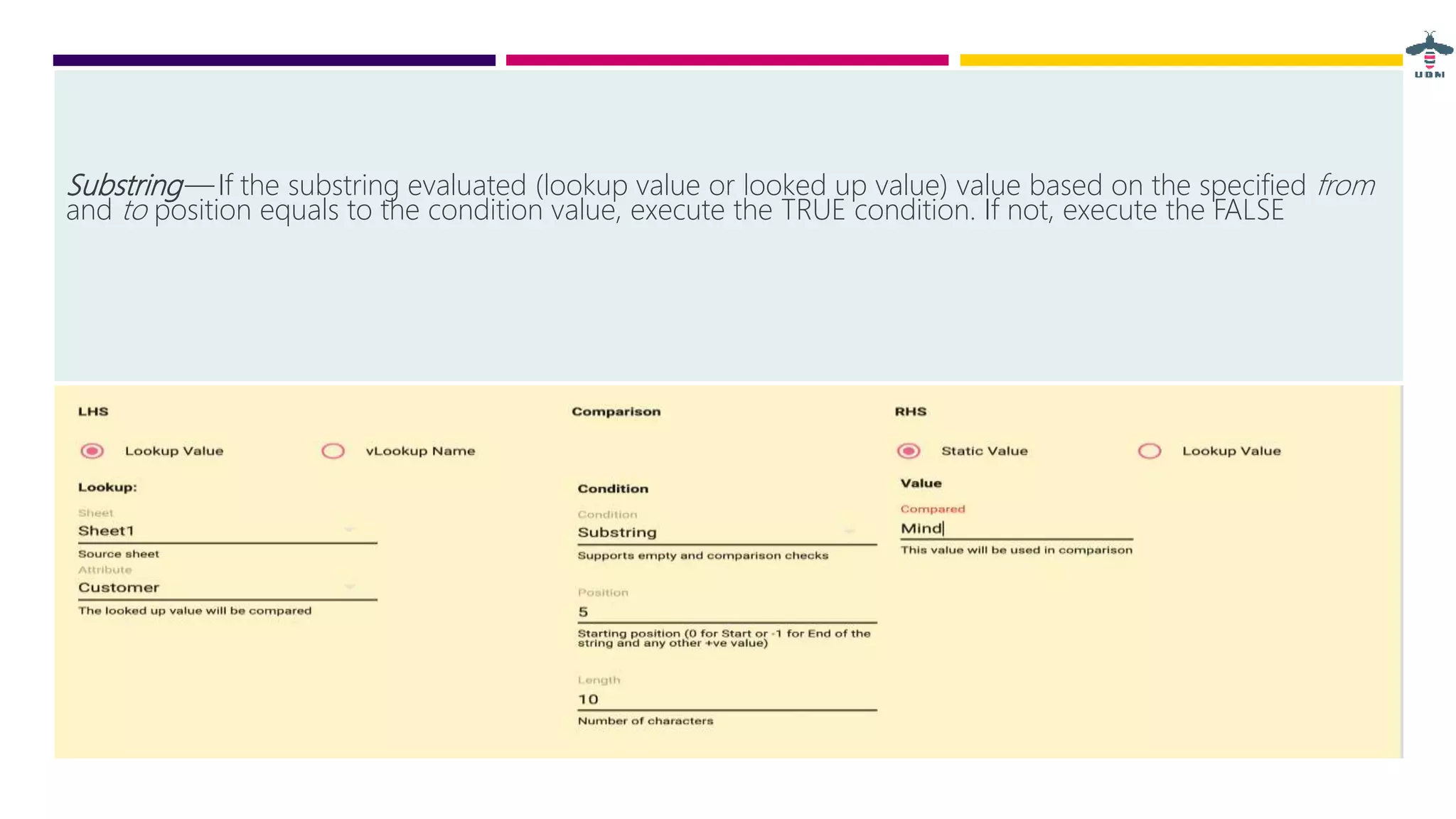 UDM - Conditional Mapping functions | PPTX