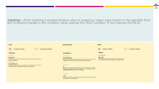 UDM - Conditional Mapping functions | PPTX