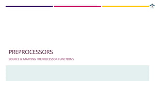 UDM - Preprocessor functions | PPTX