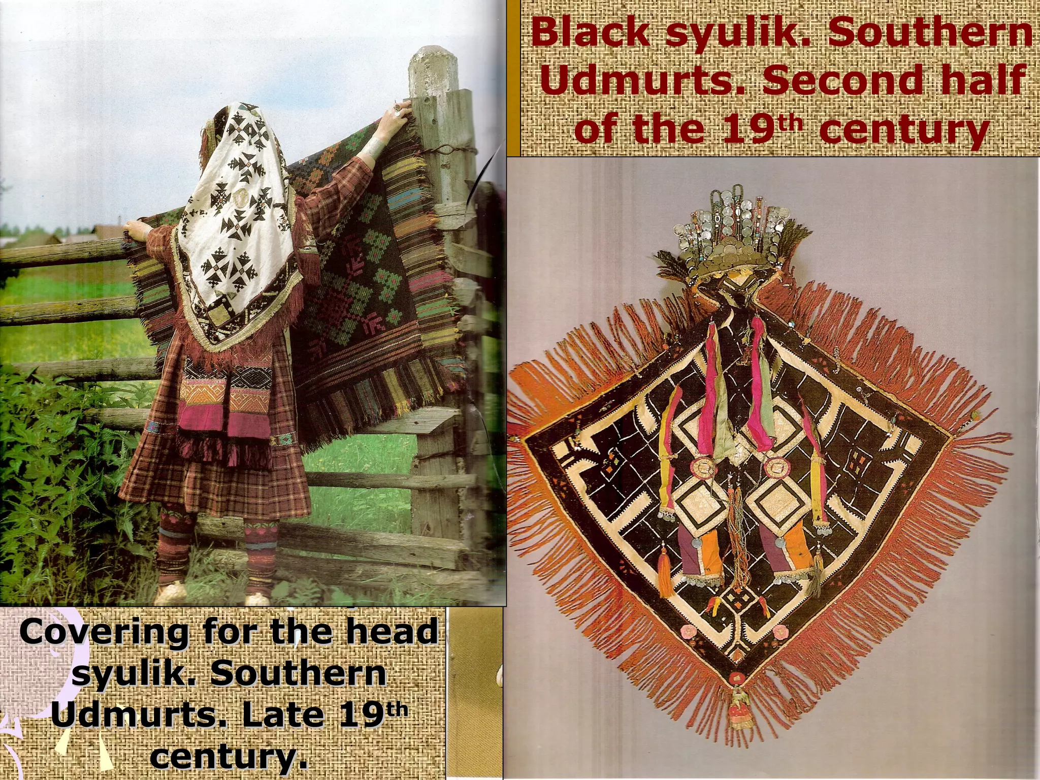 Udmurt costume | PPT