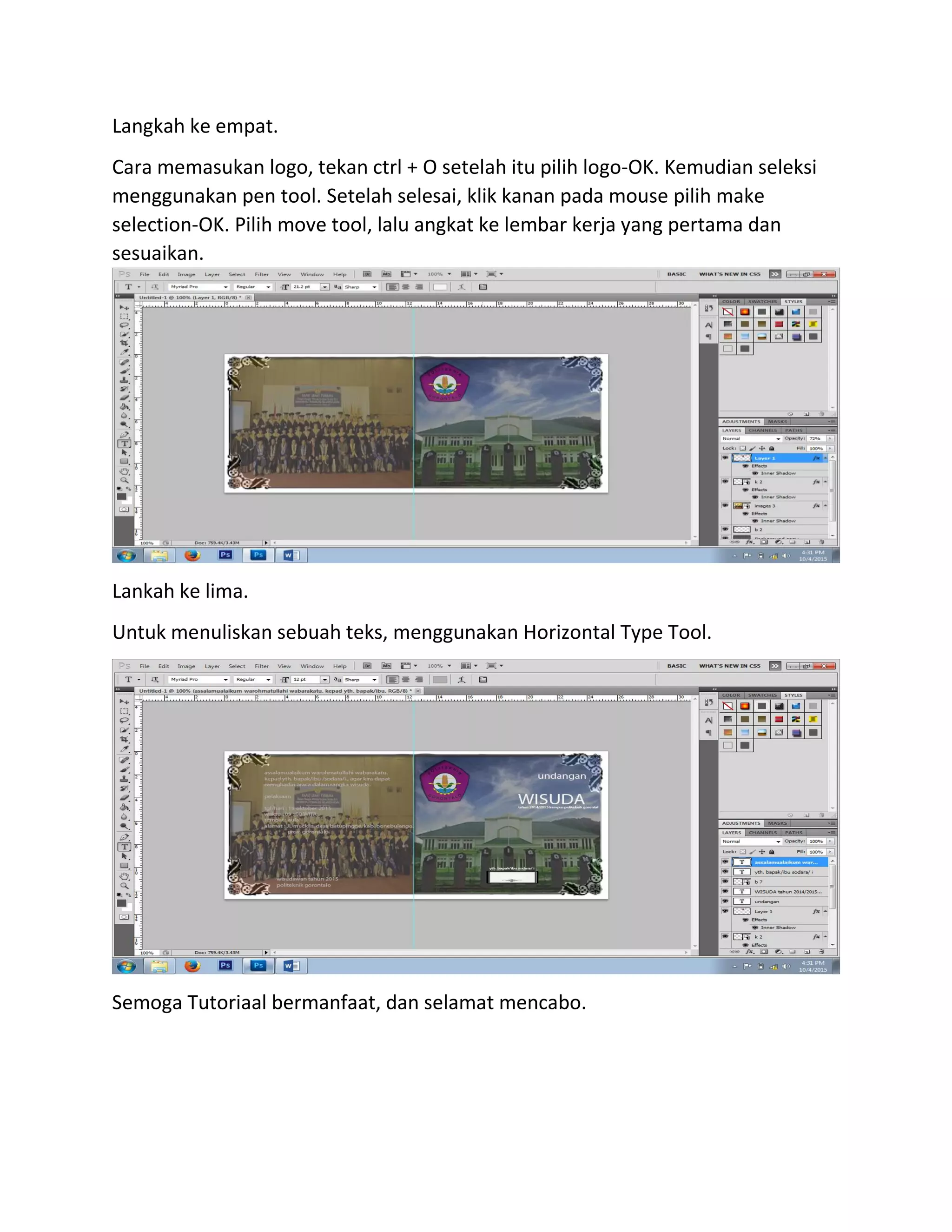 UNDANGAN WISUDA | PDF