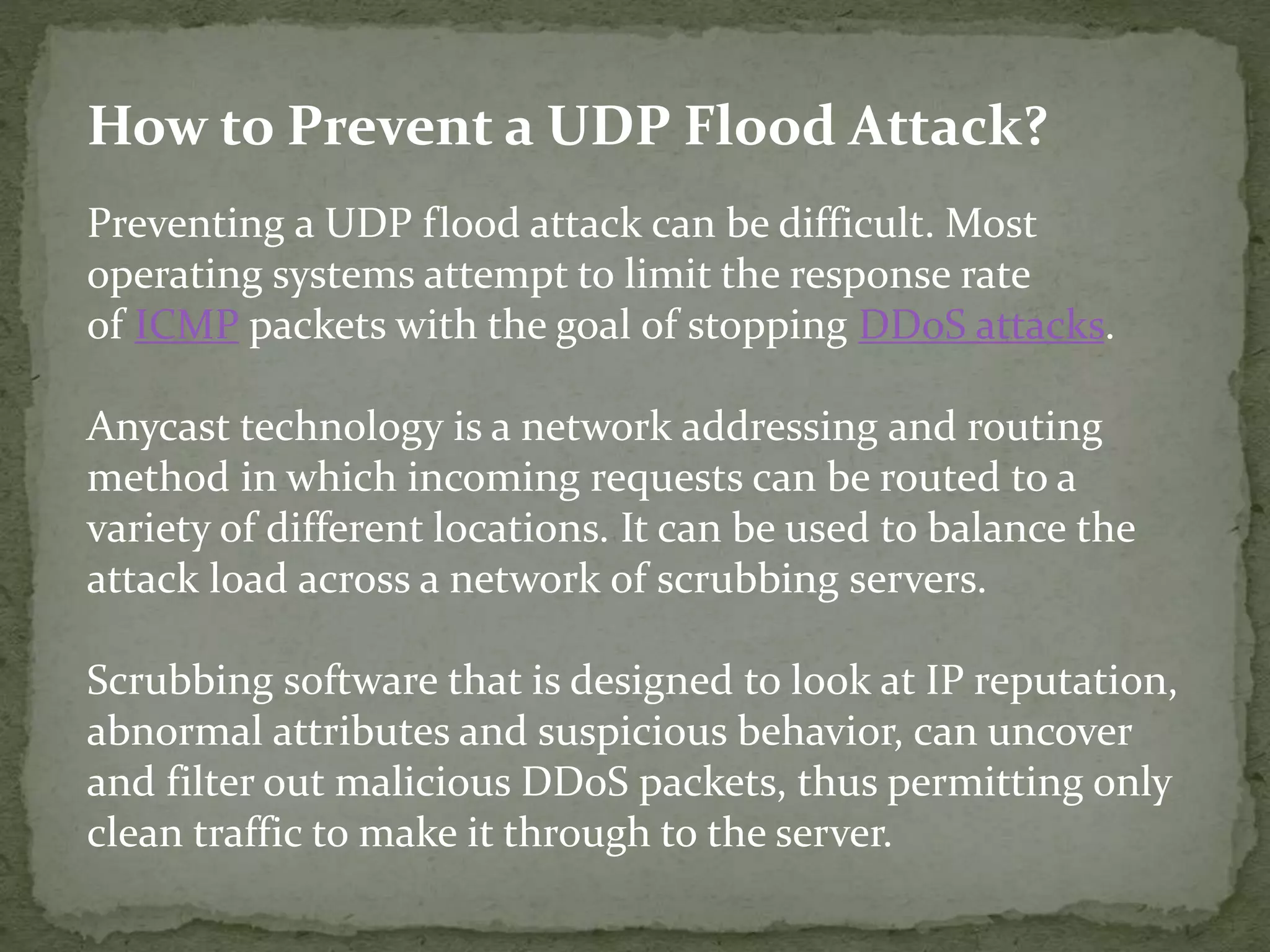 UDP Flood Attack.pptx