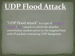 UDP Flood Attack.pptx