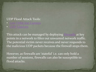 UDP Flood Attack.pptx