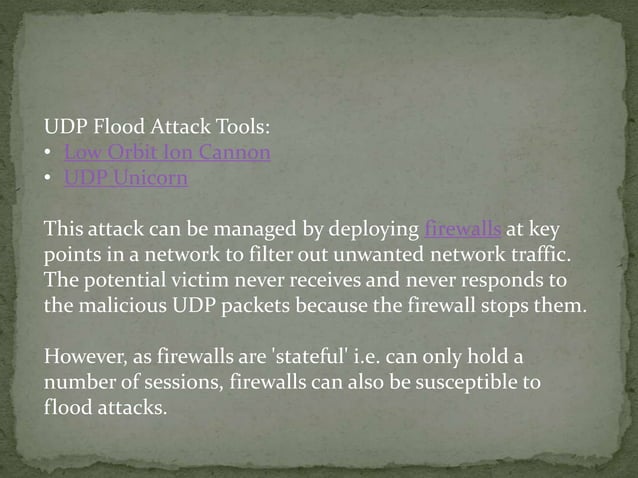 UDP Flood Attack.pptx