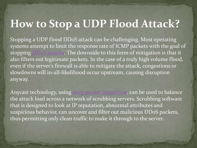 UDP Flood Attack.pptx