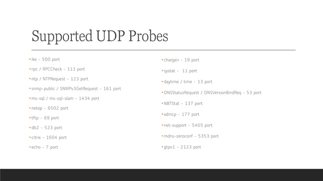 UDP Hunter | PPT