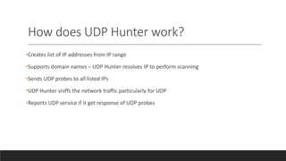 UDP Hunter | PPTX