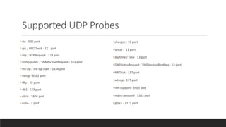UDP Hunter | PPTX