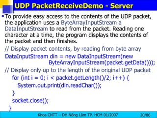 Udp Programming | PPT
