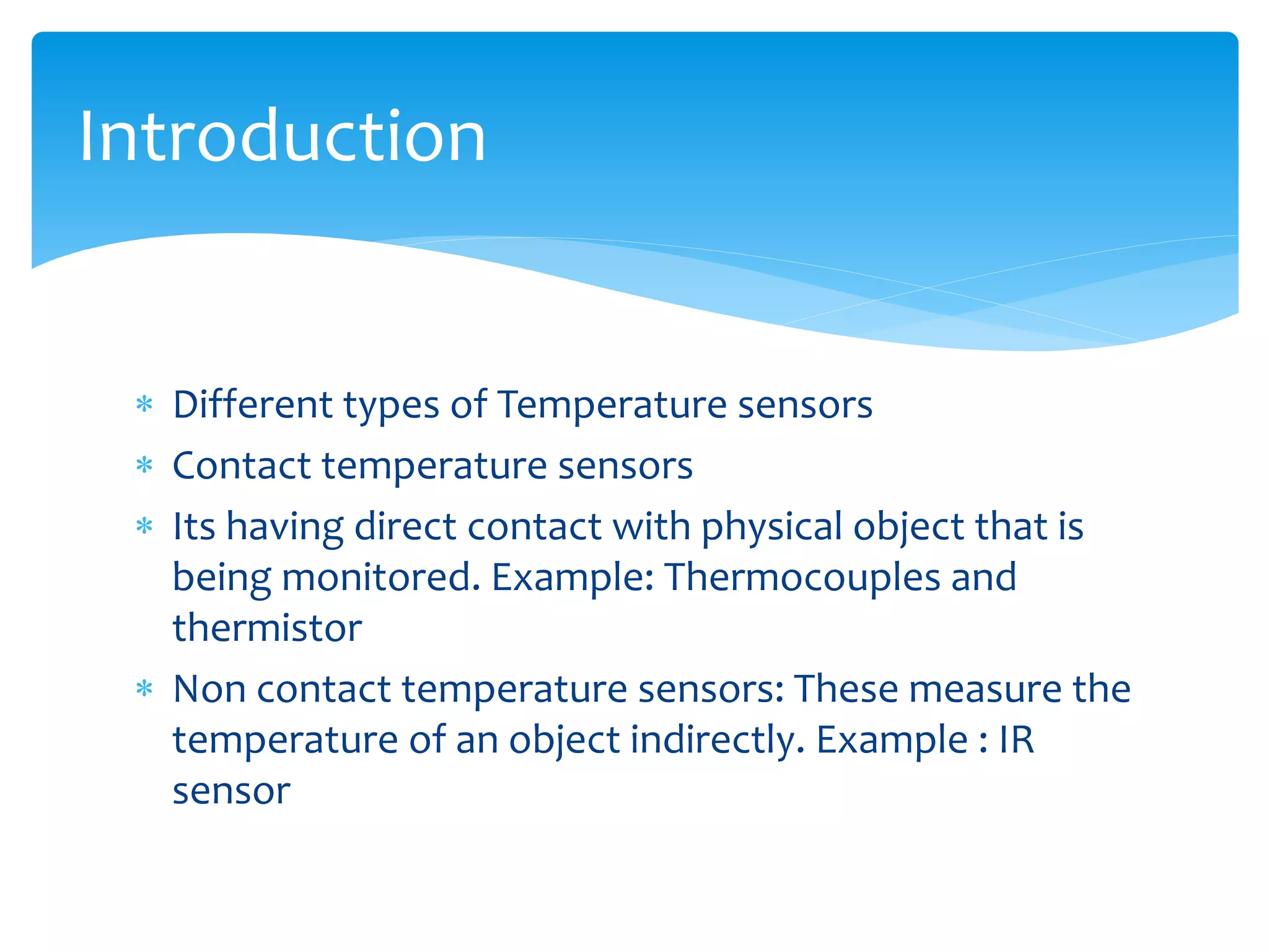 Temperature_Sensors.pptx | Physics | Science