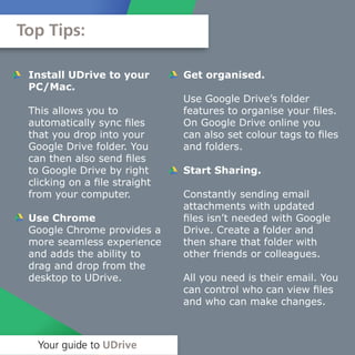Your guide to UDrive | PDF