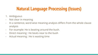 Natural Language Processing | PPT