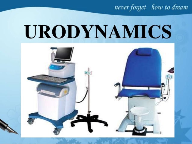 Urodynamic studies