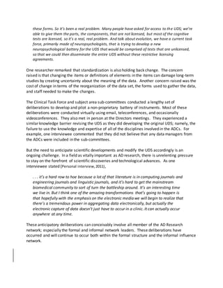 The Alzheimer's Disease Research Network and the Uniform Data Set | PDF