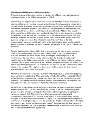 The Alzheimer's Disease Research Network and the Uniform Data Set | PDF