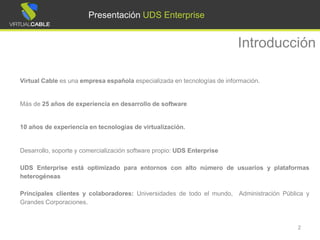 UDS Enterprise Introduction - 2018 | PDF