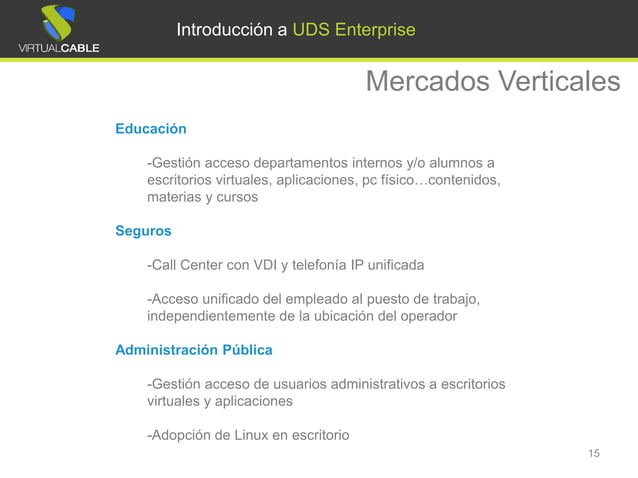 UDS Enterprise - Presentación 2017 | PDF