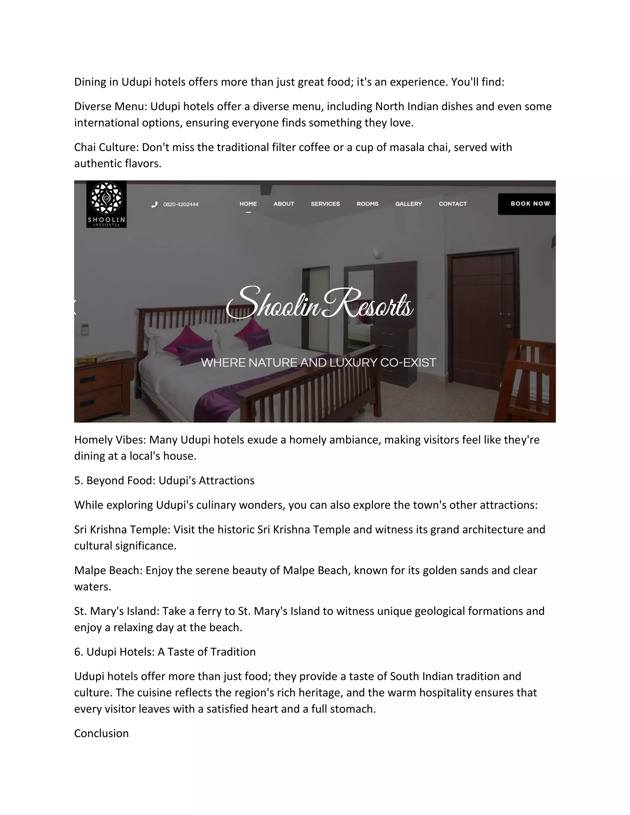 Udupi Hotels.pdf | Bars & Restaurants | Attractions