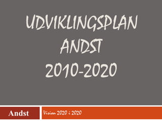 Udviklingsplan præsentation | PPTX