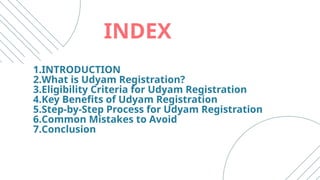 Udyam Registration Your Gateway to Government Support.pptx