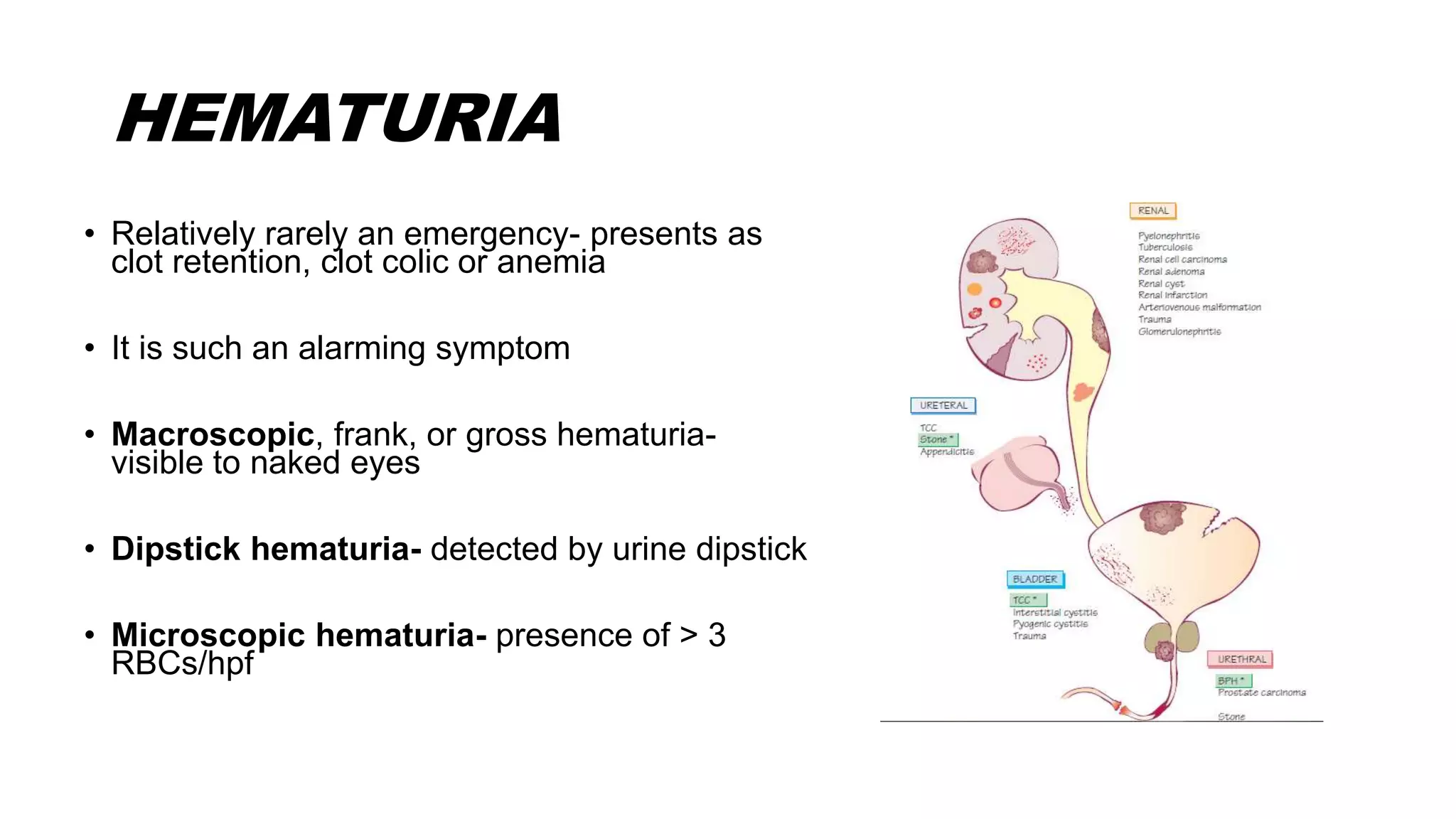 Urological Emergencies | PPTX