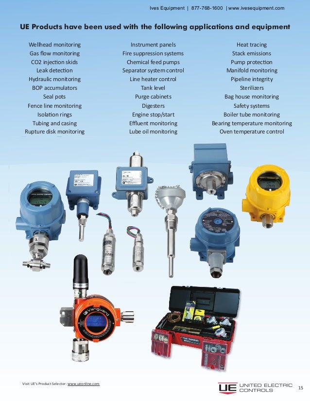 United Electric 2018 Short Form Product Catalog
