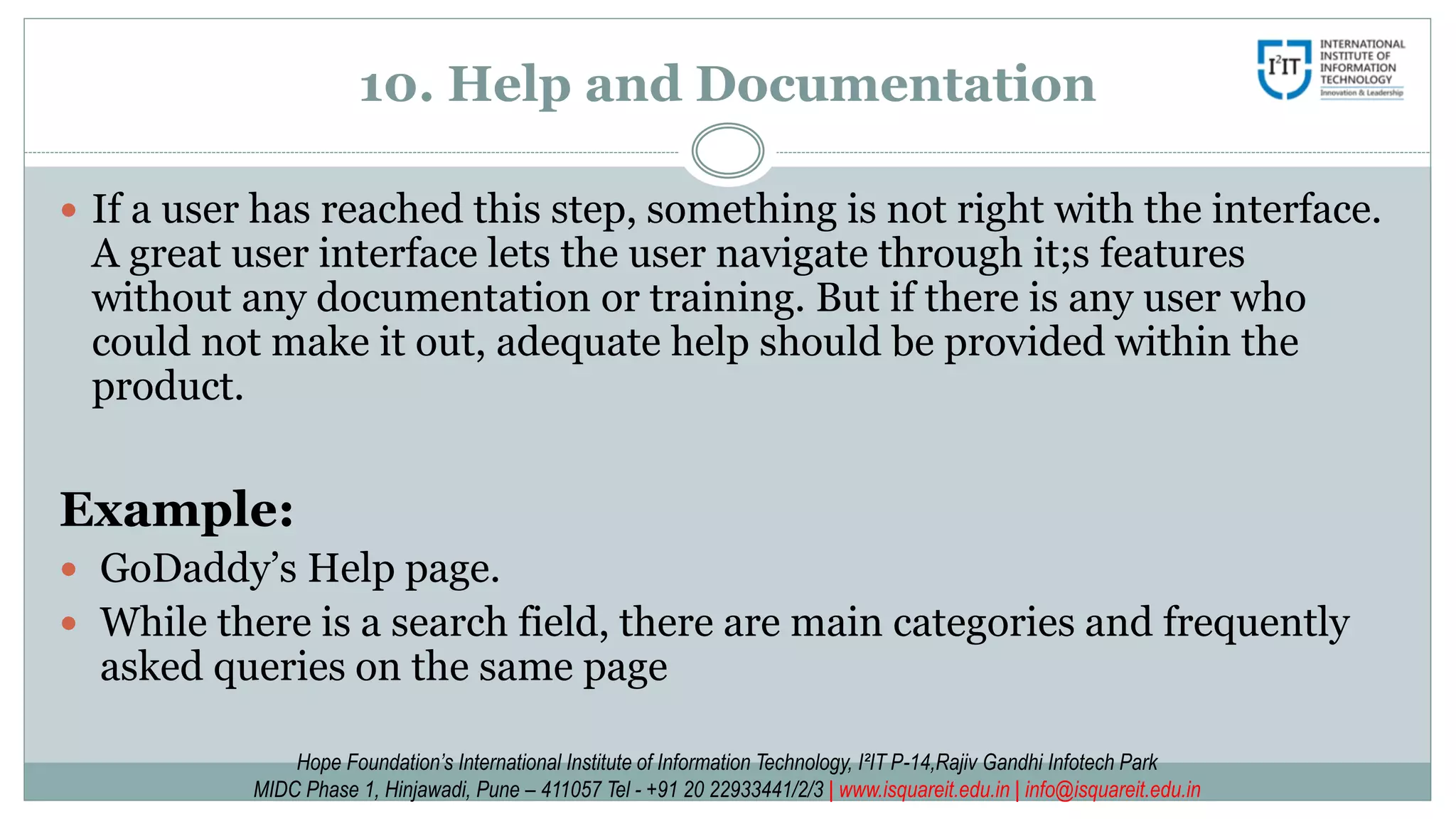 Usability Heuristics - Principles & Examples | PPTX