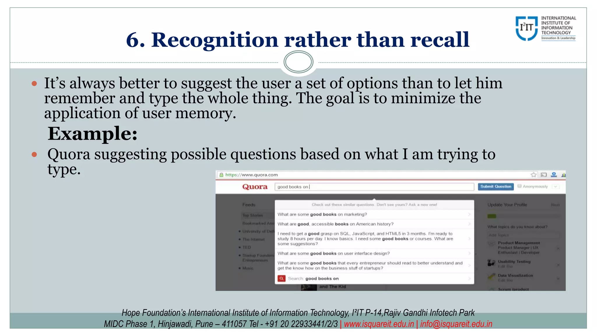 Usability Heuristics - Principles & Examples | PPT Usability Heuristics - Principles & Examples | PPT