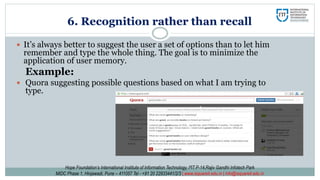 Usability Heuristics - Principles & Examples | PPTX