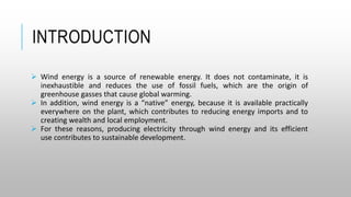Wind Energy | PPTX