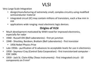 Introduction To Microelectronics | PPTX