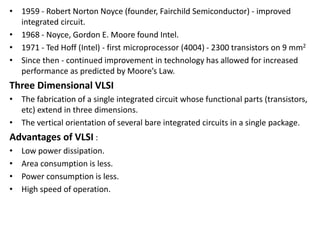 Introduction To Microelectronics | PPTX