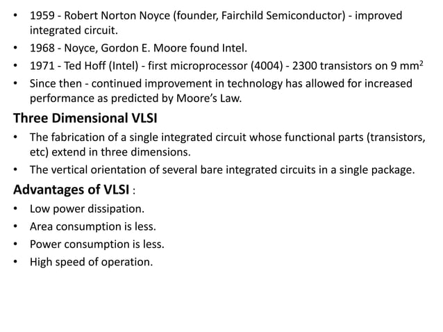 Introduction To Microelectronics | PPTX | Chemistry | Science