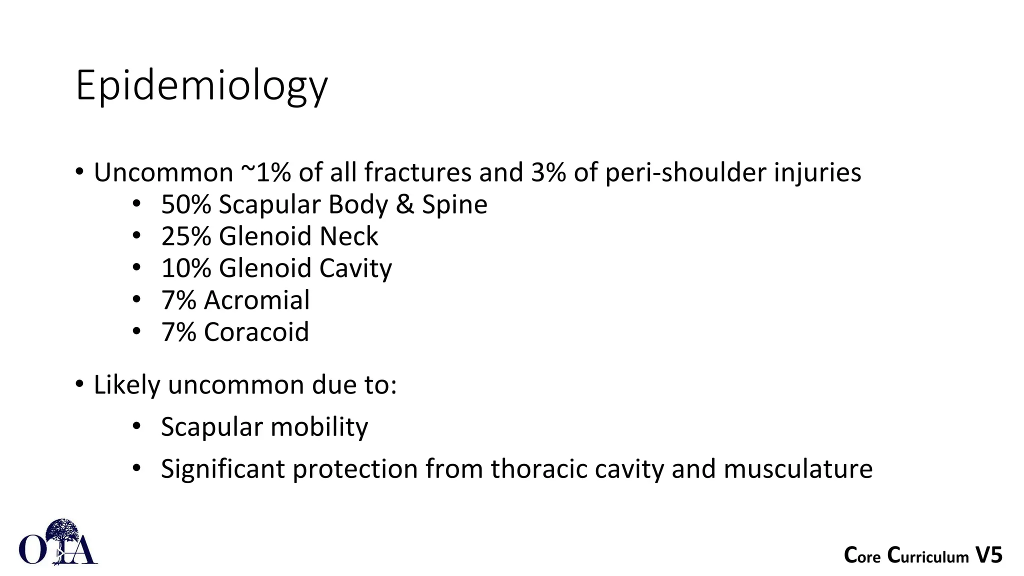 Scapula Fractures classification and manegment | PPT