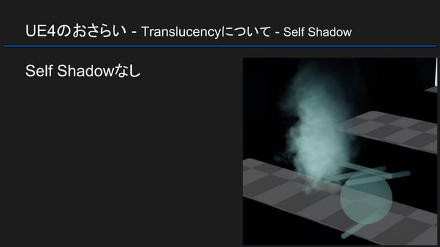 UE4でTranslucencyやUnlitに影を落としたい！ | PDF