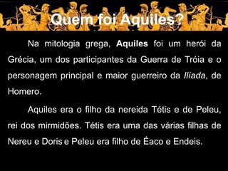 Uea a morte de aquiles by edgoes | PPT