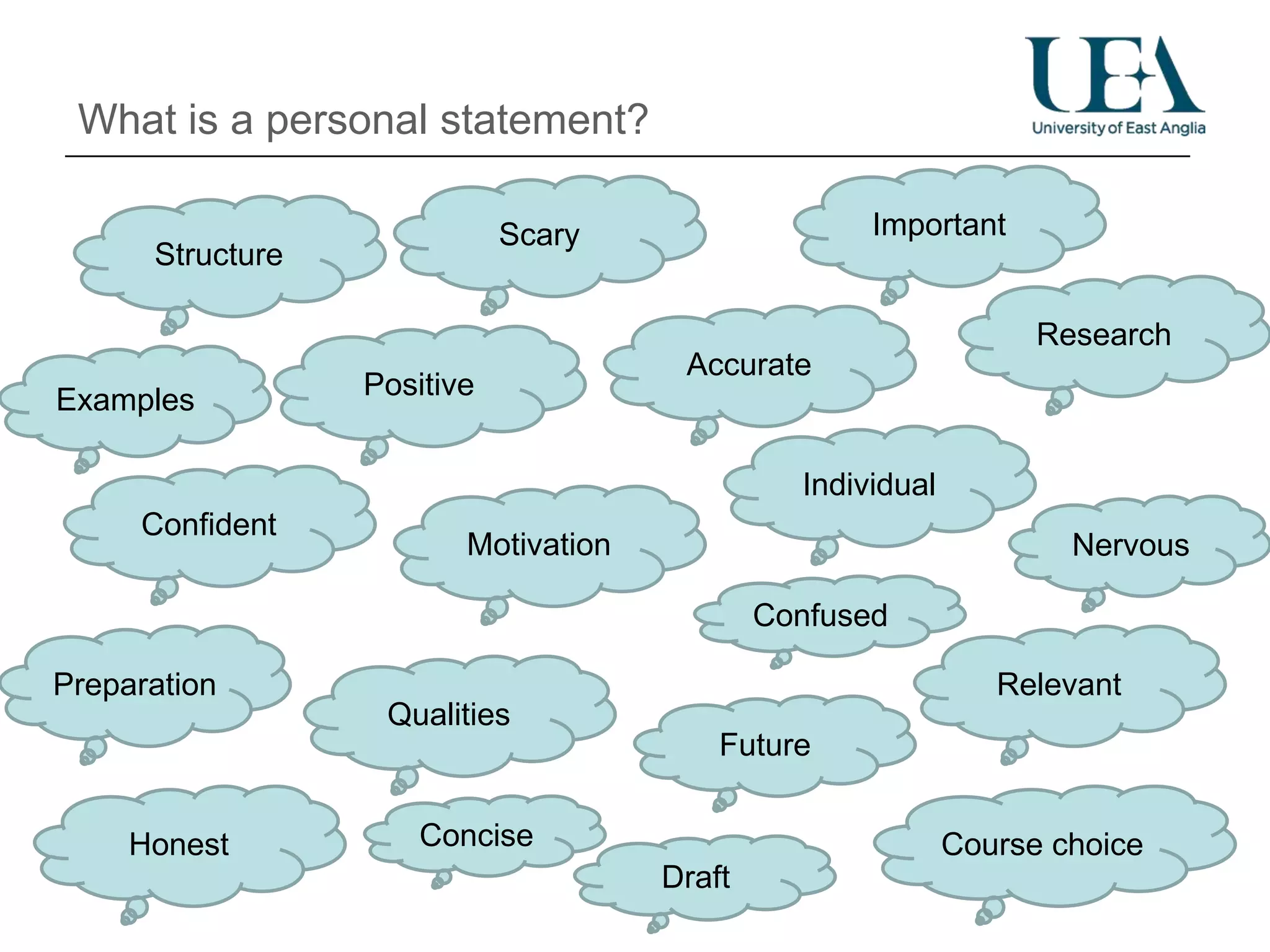 How to write a personal statement | PPTX