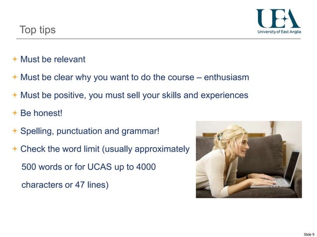 How to write a personal statement | PPT