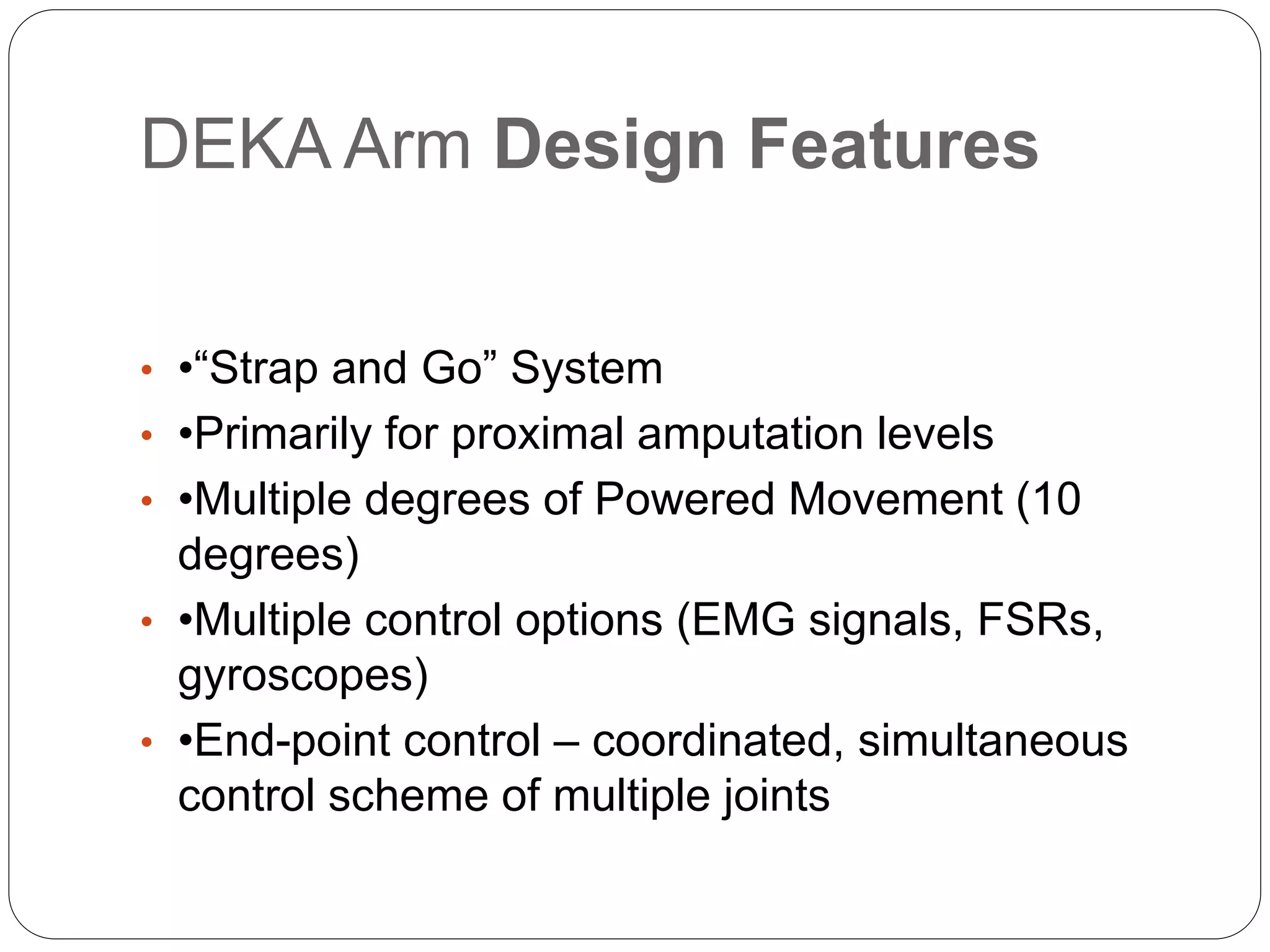 Rehabilitation of Upper Limb Amputee | PPTX