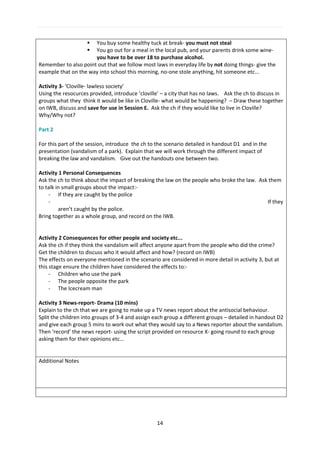 Uea Streetlaw Scheme Of Work Primary KS2 | PDF