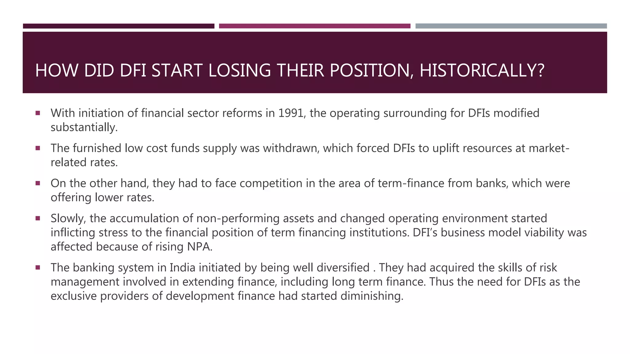 Need of DFI | PPTX