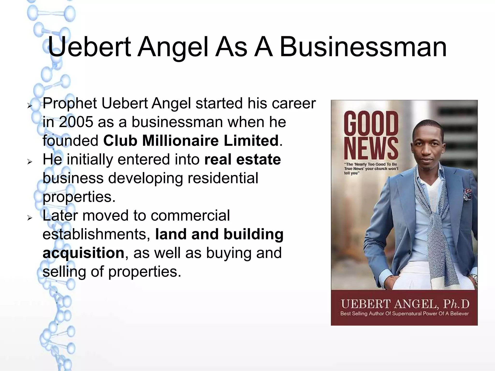 Prophet Uebert angel | PPTX | Christianity | Religion & Spirituality
