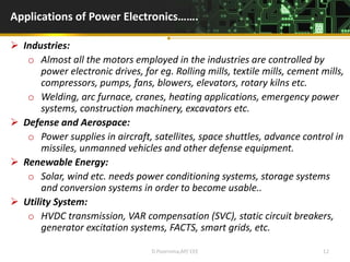 Power Electronics Introduction | PPTX