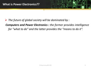 Power Electronics Introduction | PPTX