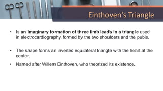 Medical Instrumentation- Biosignals, ECG | PPTX | Heart and ...
