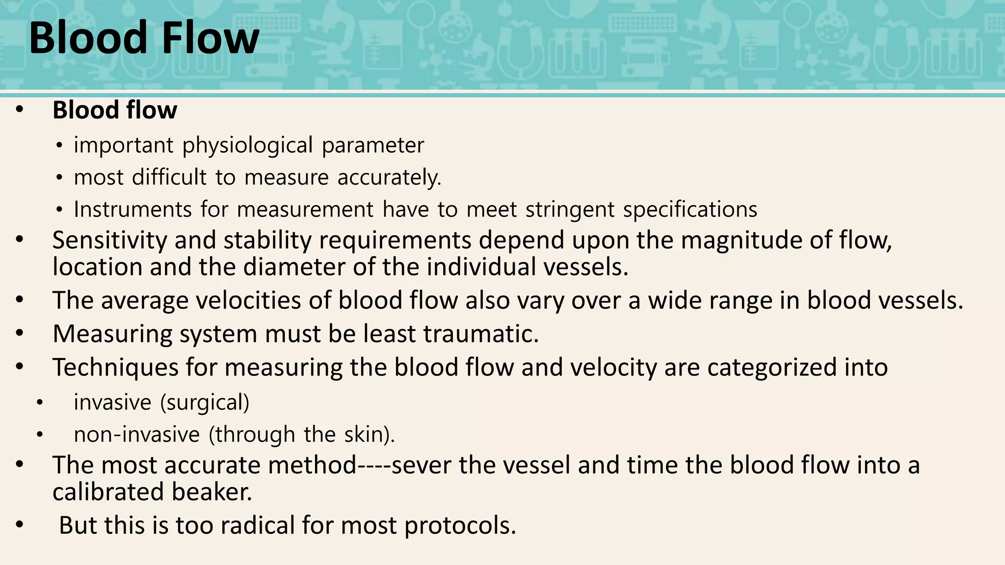 medical instrumentation- blood flow rate and plethysmograph | PPT