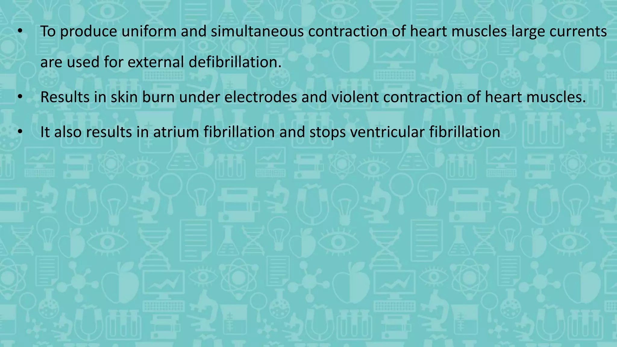 Medical instrumentation- cardiac arrhythmia, pacemaker, defibrillator | PPT