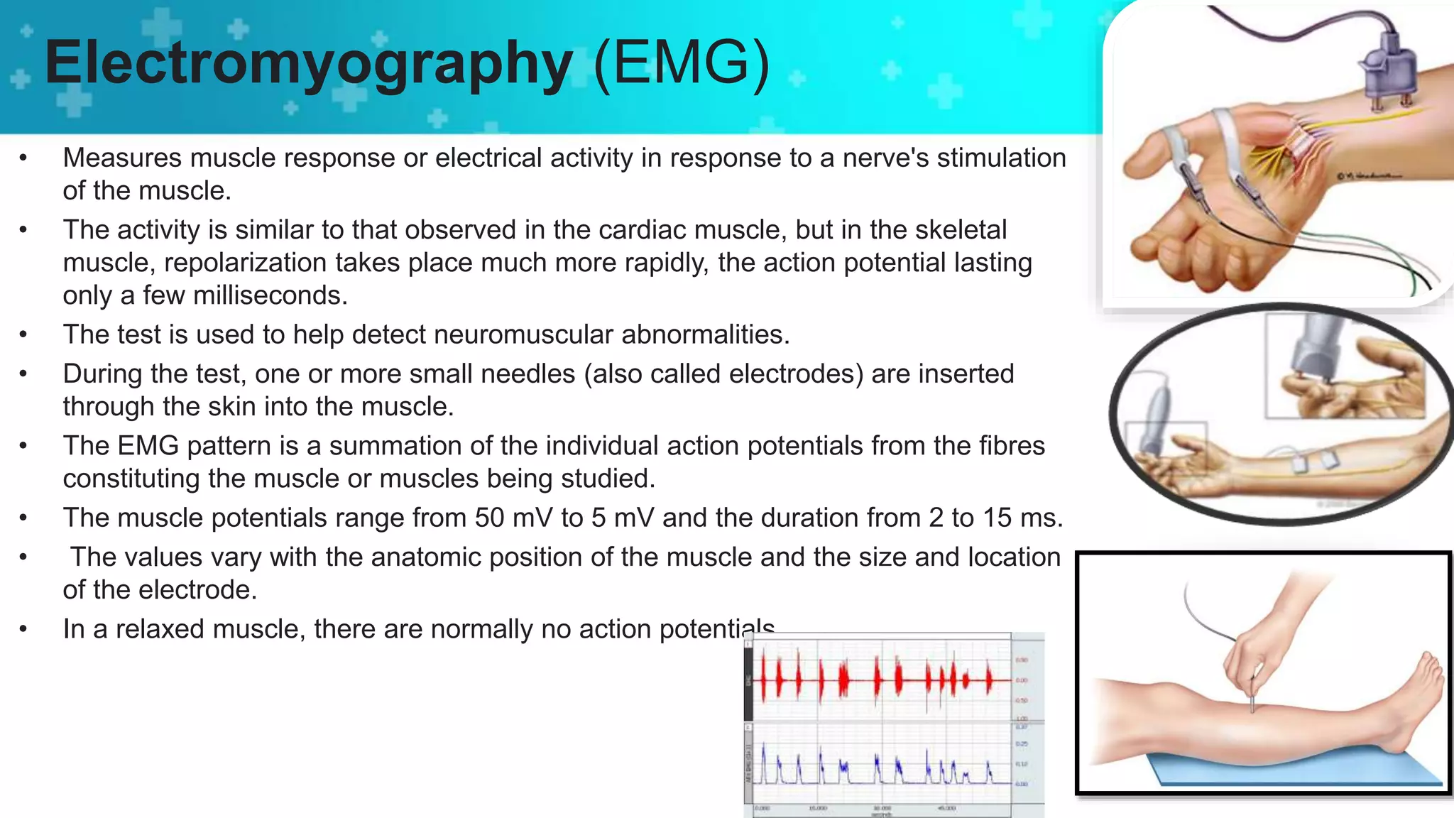 Medical Instrumentation- EMG,ERG,EOG,PCG | PPTX
