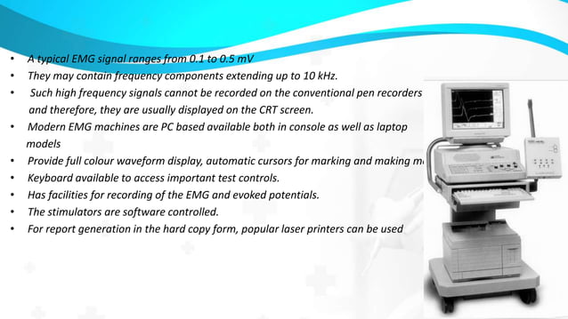 Medical Instrumentation- EMG,ERG,EOG,PCG | PPTX | Digital Audio ...